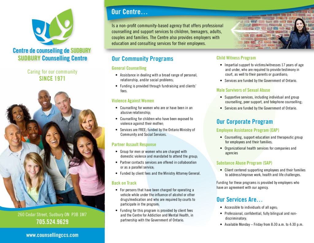 Community Resources – counselling